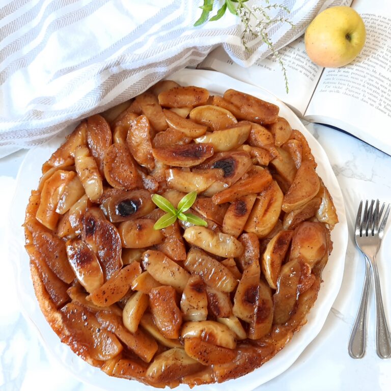 Tarte Tatin : French style apple tart - O-yummy